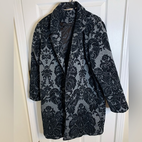 Soft Surroundings | Jackets & Coats | Soft Surroundings Black Jacquard ...